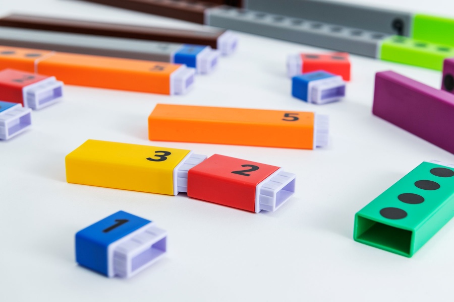 Connecting Number Rods 64 Piece Set - Educational Advantage ...